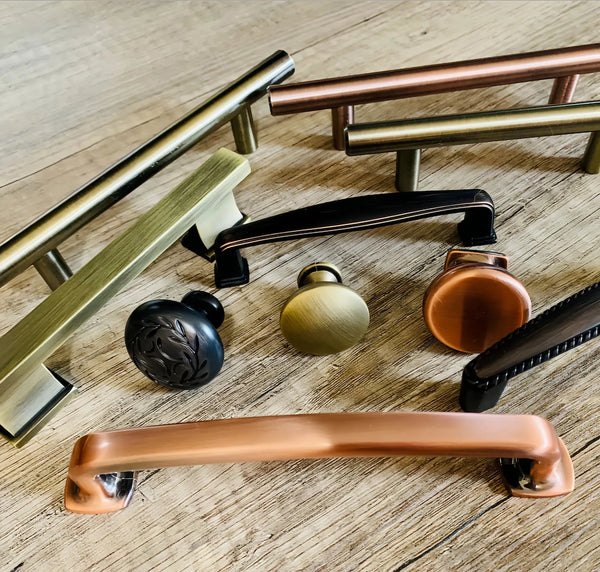 Cabinet Hardware Finishes - The Earth Tones - DoorCorner.com