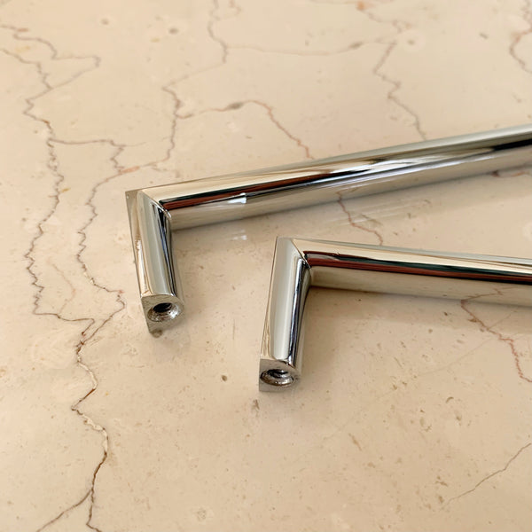 Cosmas 3133-96CH Polished Chrome Cabinet Pull - DoorCorner.com